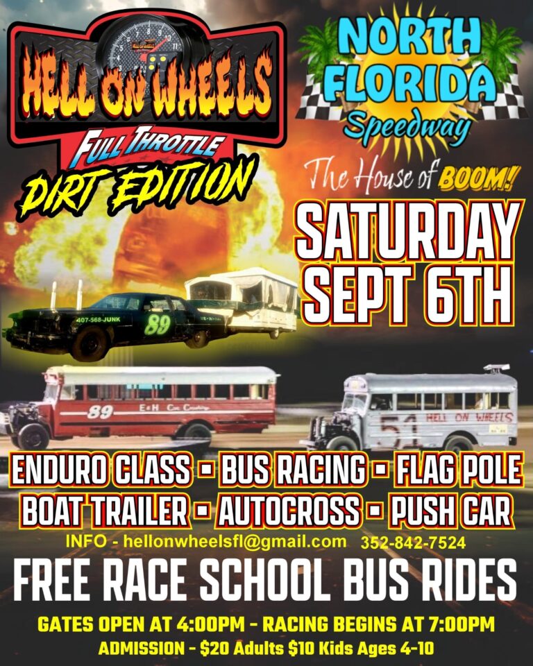 North Florida Speedway | Lake City Florida – The House of Boom.. Dirt ...